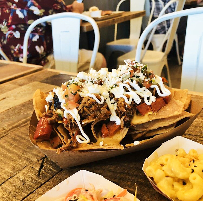 These loaded nachos aren't messing around&mdash;they're what happens when Tex meets Mex and they both bring their A-game.