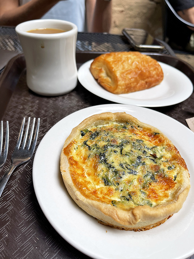 That golden crust and creamy filling prove that quiche isn't just brunch food &ndash; it's a legitimate reason to wake up early.