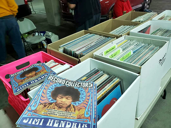 Vinyl hunters, prepare your fingertips for the satisfying flip-flip-flip through history&mdash;Jimi Hendrix included, life-changing discoveries guaranteed.