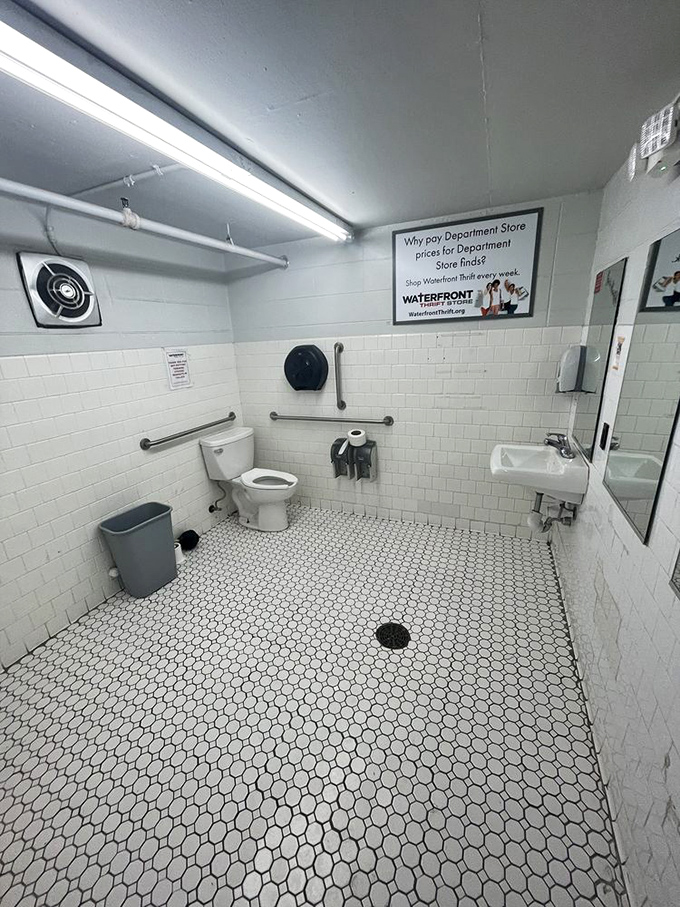 Even the facilities are spacious and well-maintained, because comfort matters when you're on a treasure hunt.