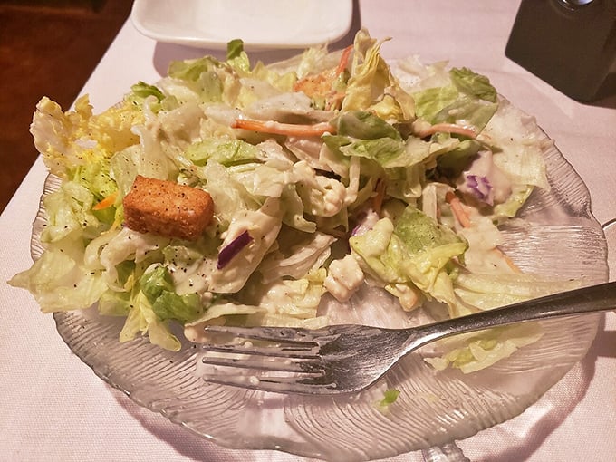 Even the house salad gets special treatment&mdash;crisp lettuce, fresh vegetables, and house dressing that makes "eating your greens" a pleasure.