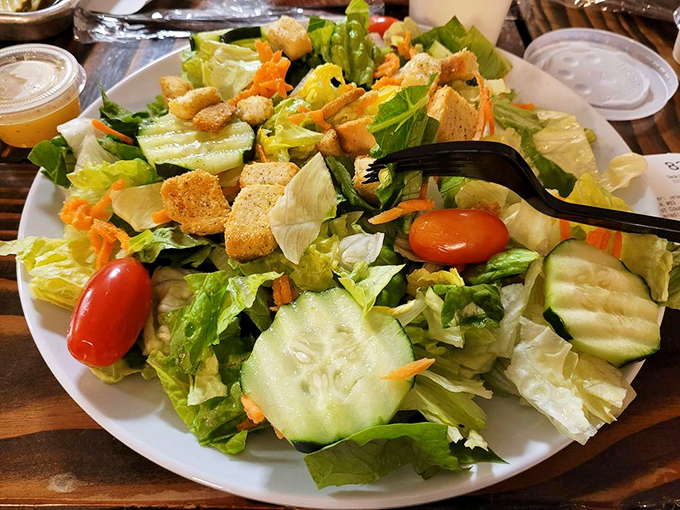 A salad that doesn't apologize for being healthy&mdash;it's the diplomatic envoy between your conscience and your barbecue cravings.