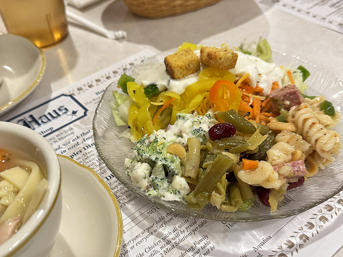 A salad bar creation that somehow makes vegetables exciting&mdash;the appetizer equivalent of wearing sensible shoes to a party.