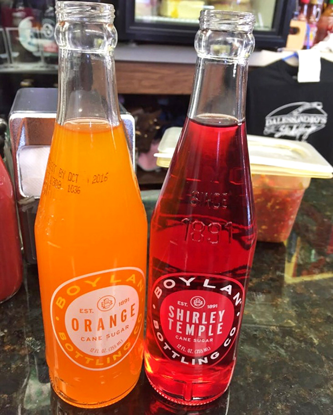 Vintage sodas in glass bottles&mdash;the perfect sidekick to sandwich perfection. These aren't just beverages; they're time machines in liquid form.