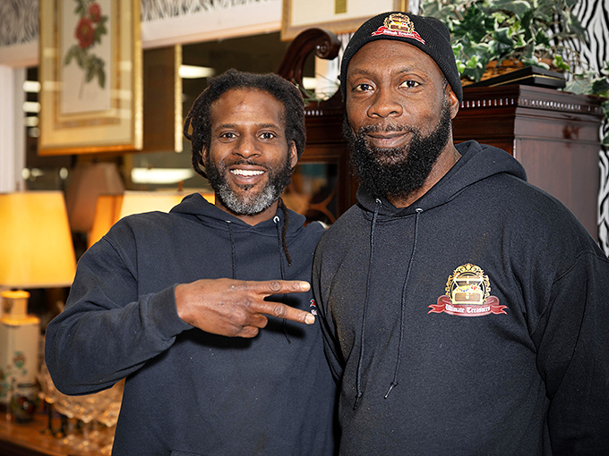 The heart and soul behind the store. Dedicated staff members create the welcoming atmosphere that keeps treasure hunters returning week after week.