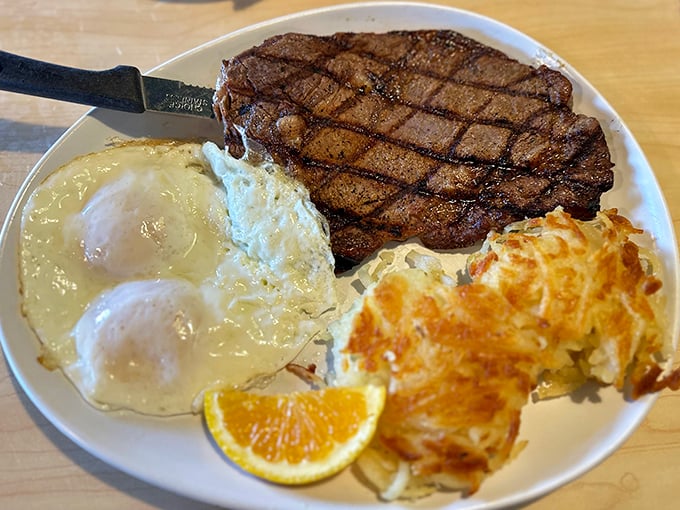 Steak and eggs: the breakfast of champions, cowboys, and anyone who believes dinner foods deserve morning glory too.