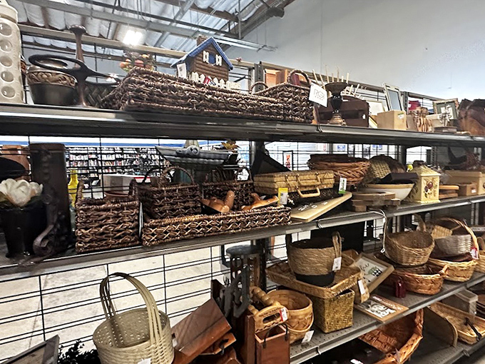 Basket case heaven! From picnic-ready to storage solutions, these woven wonders are just waiting to organize someone's beautiful chaos.