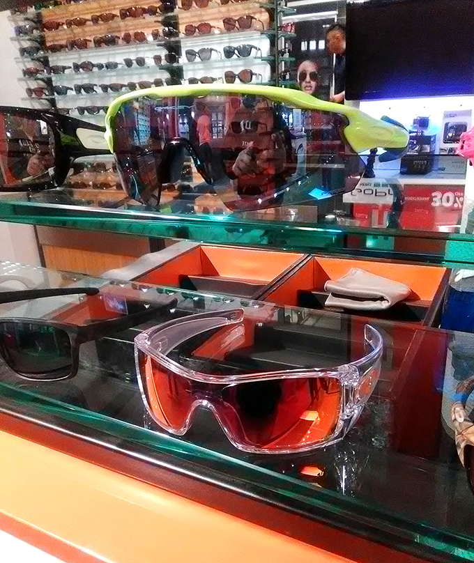 Sunglasses galore&mdash;because in Florida, eye protection is essential and looking fabulous while getting 60% off retail is practically a state mandate.