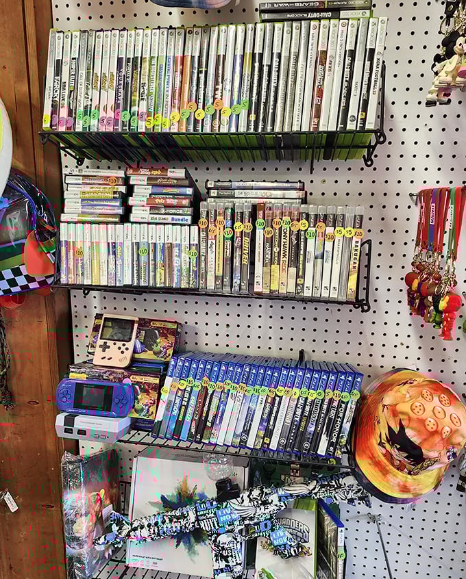 Gaming nostalgia by the shelf-full. From Xbox to Nintendo, these digital time machines prove one generation's outdated technology is another's vintage collectible.