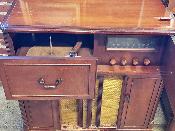 This isn't just a vintage record player&mdash;it's a portal to Sunday afternoons when music required a ritual to enjoy.