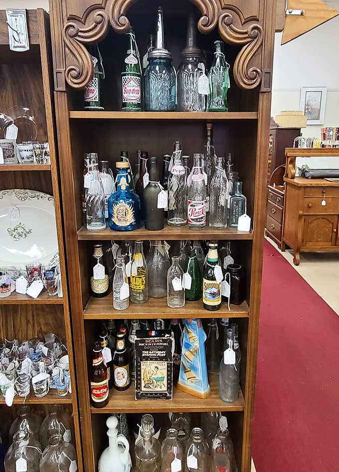 These vintage bottles once held everything from soda to snake oil, each with more character than most modern packaging designs.