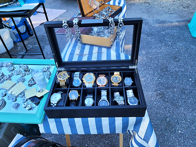 Timepieces waiting for new wrists to call home. In an age of smart watches, these analog beauties remind us that style never needs a battery update.