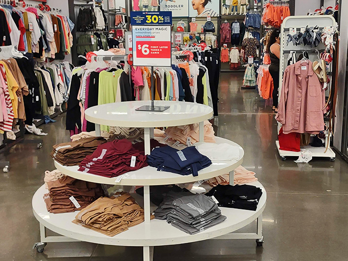 Circular displays spin tales of retail temptation, where "just browsing" becomes dangerously expensive quickly.