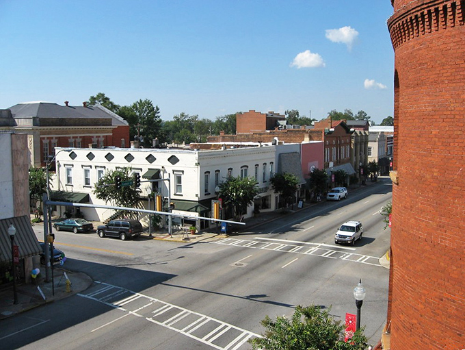 Americus downtown invites you to slow down and appreciate architecture from an era when buildings were made to impress for centuries.