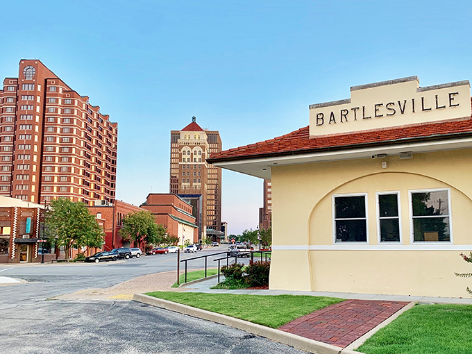 Bartlesville's skyline tells tales of oil boom prosperity that still benefits every diner.