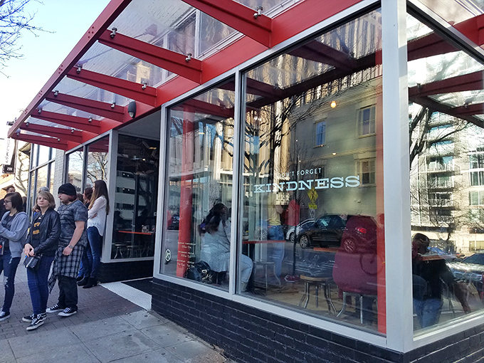 Beasley's modern storefront brings a touch of class to comfort food - like fried chicken wearing its Sunday best.