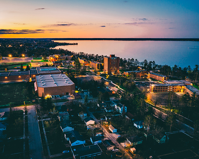 Bemidji's lakefront glistens like a retirement brochure come to life, minus the unrealistic price tags attached.