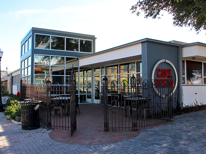 Cane Rosso's modern storefront houses Fort Worth's Neapolitan treasure. That blue-gray exterior can't contain the flavor explosion inside.