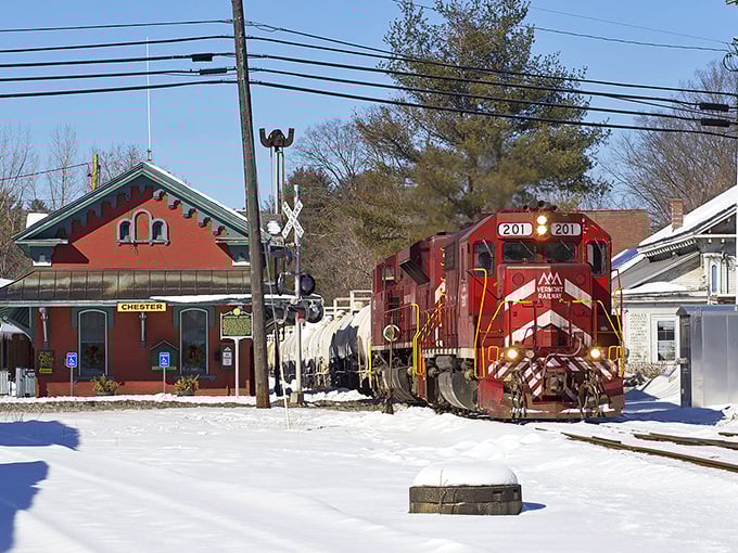 Chester's historic train station still welcomes travelers – a red-brick reminder of when journey times were measured in conversation, not minutes.