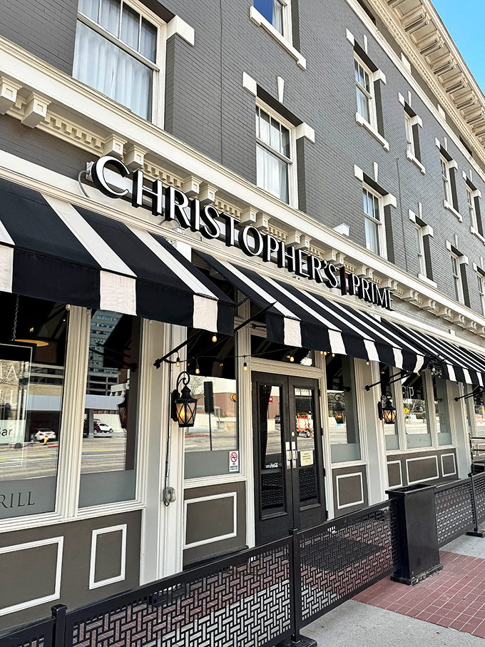 Historic Broadway buildings house some of Salt Lake City's most sophisticated dining experiences today.