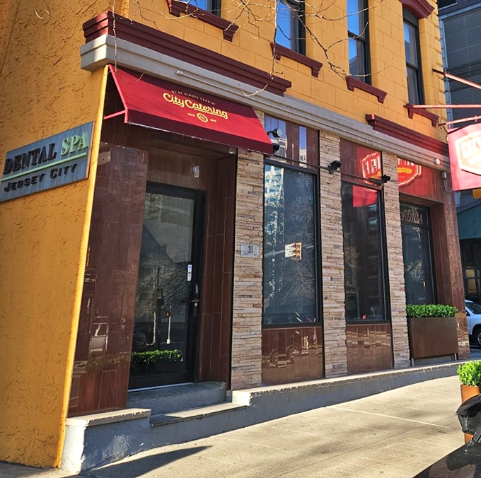 Tucked into the urban landscape, this cozy corner spot proves great things come in perfectly sized packages.