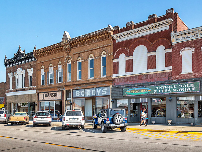 Historic downtown district where antique charm meets modern convenience at every friendly corner.