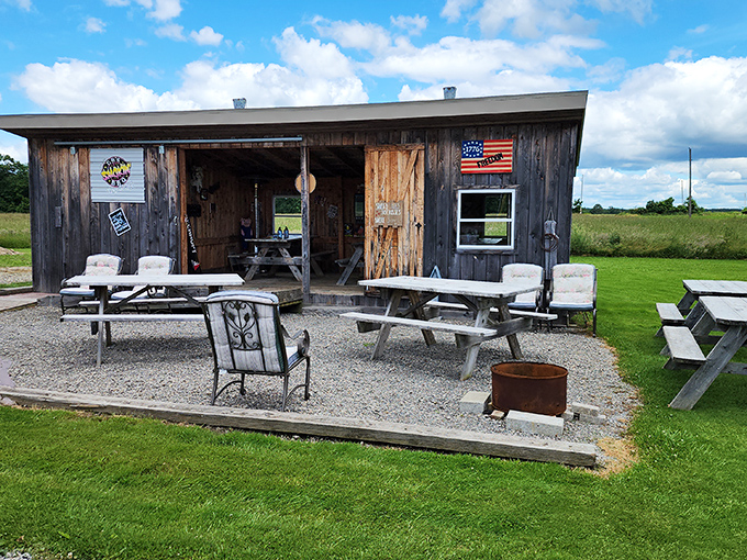 DB's Smokin' BBQ sits in rural paradise where open fields meet incredible BBQ under endless Pennsylvania skies.
