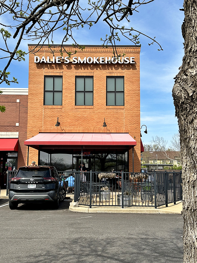 Dalie's brick building stands tall and proud, like its smoked meats have something serious to prove.