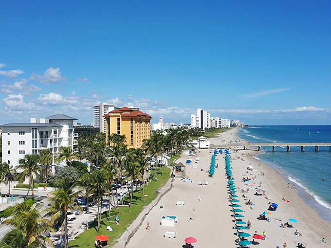 Deerfield Beach: South Florida living without the sticker shock, where fishing piers and palm trees set the scene.