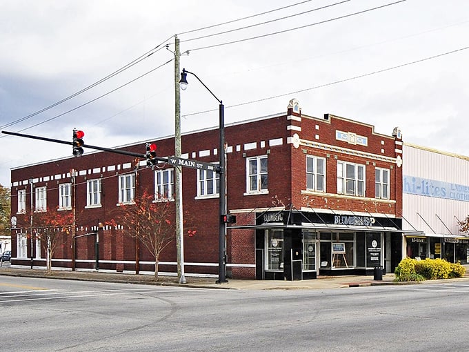 Wide streets and welcoming storefronts create the perfect setting for stress-free retirement living adventures.
