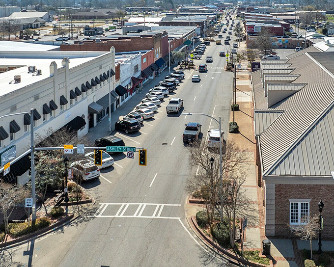 Douglas's main street offers a perfect balance of historic charm and modern convenience, without the traffic headaches.