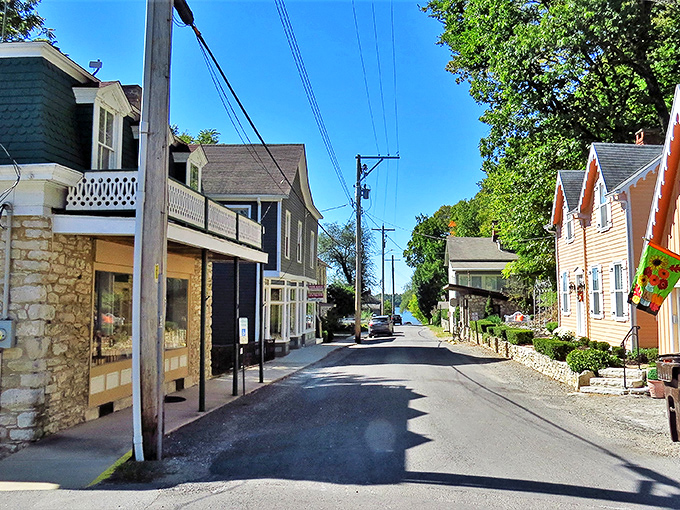 Aerial views reveal the careful planning that makes small-town America work so beautifully together.