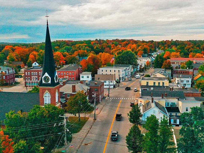 Farmington's quaint main street welcomes visitors with classic New England charm and refreshingly old-fashioned prices to match.