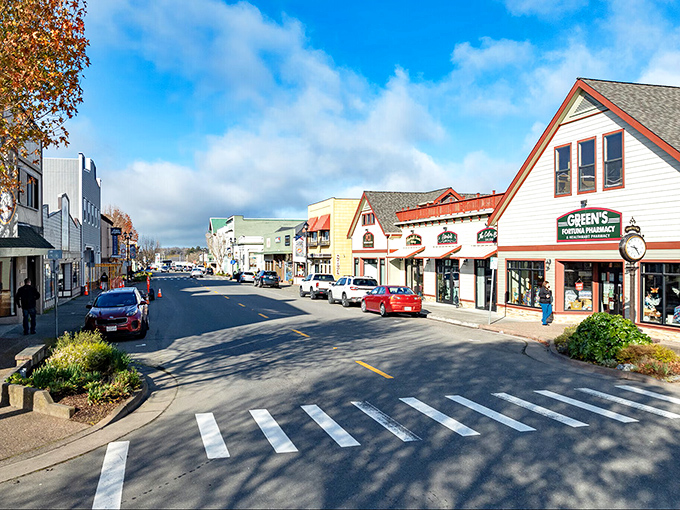 Fortuna's main street embodies "The Friendly City" motto with genuine small-town warmth everywhere.