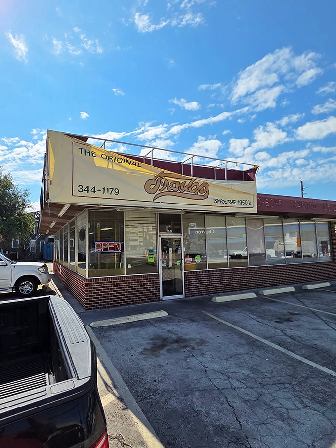 This vintage storefront has witnessed decades of happy diners&mdash;and still draws crowds for those perfect dogs.