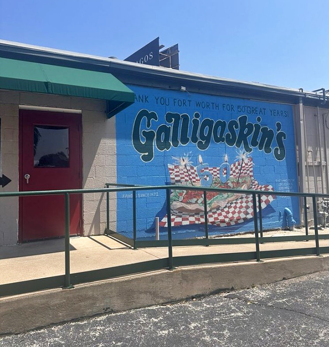 Galligaskin's colorful mural tells the story before you even taste their legendary submarine sandwich creations.