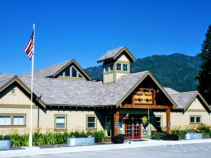 Garden Valley's community spirit shines through this welcoming library, proving small towns create the biggest hearts and warmest welcomes.