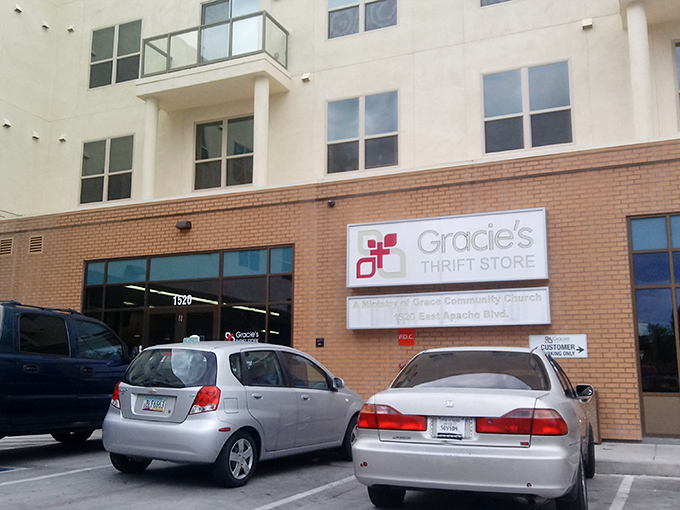 Gracie's modest storefront belies the boutique-quality finds waiting inside.