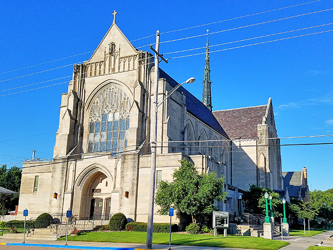 St. Mary&rsquo;s Cathedral in Grand Island stands tall and graceful &mdash; a masterpiece of faith and architecture.