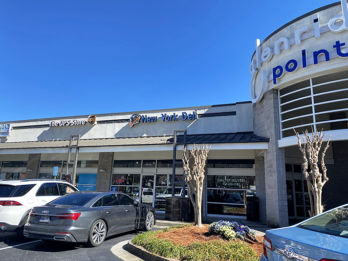 Gruby's brings a taste of Manhattan to Atlanta's shopping centers. That neon "BREAKFAST" sign is calling your name, even if it's 2 PM.