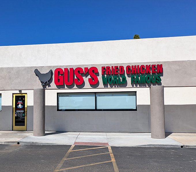 Gus's bold claim of "World Famous" isn't just talk&mdash;it's a spicy promise delivered with every golden-crusted bite.