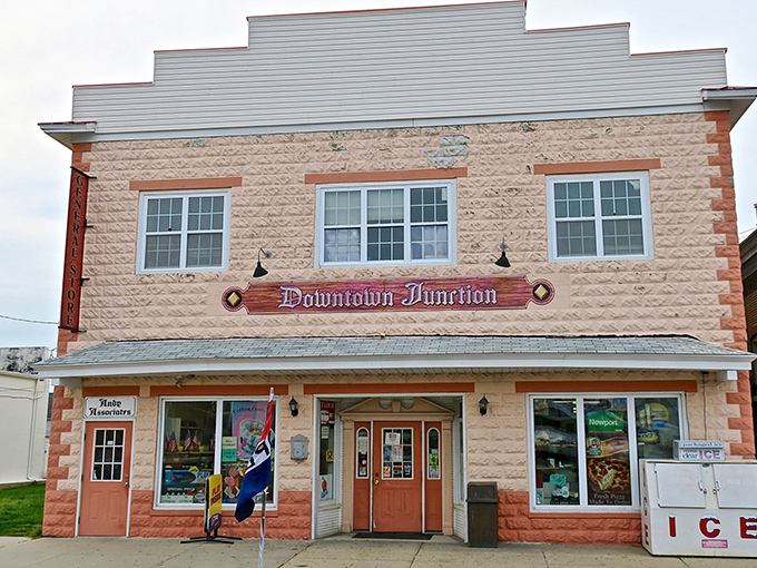 Harrington's historic downtown features architectural details from a time when craftsmanship mattered and retirement meant community.