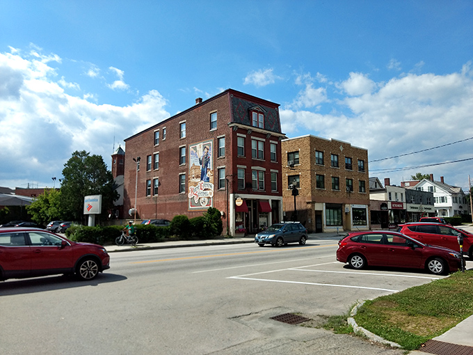 Keene's famously wide Main Street invites leisurely exploration. Those storefronts practically beg you to peek inside.