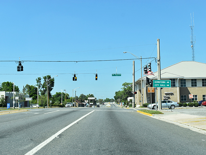 Lake City's courthouse stands proud as the centerpiece of genuine Southern hospitality traditions.