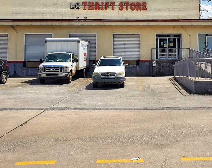 This warehouse-style building holds more potential discoveries than a pirate's treasure map promises.