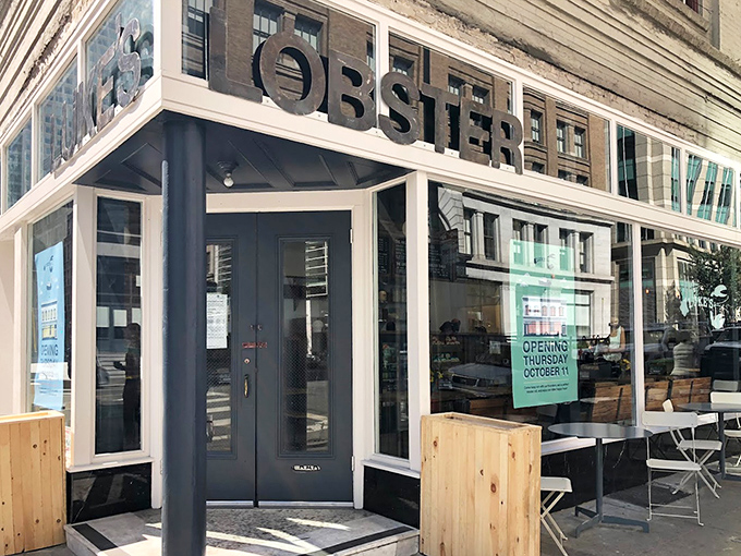 Simple storefront, serious lobster game - sometimes the best treasures hide behind the most unassuming doors in town.