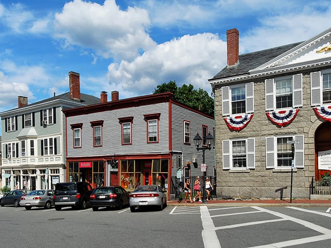 Marblehead&rsquo;s historic downtown pairs timeless architecture with small-town charm, where every brick and bunting tells a story of New England pride.