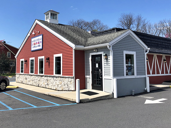 Marblehead's barn-red siding and nautical flair transport you to a New England fishing village &ndash; minus the 8-hour drive.