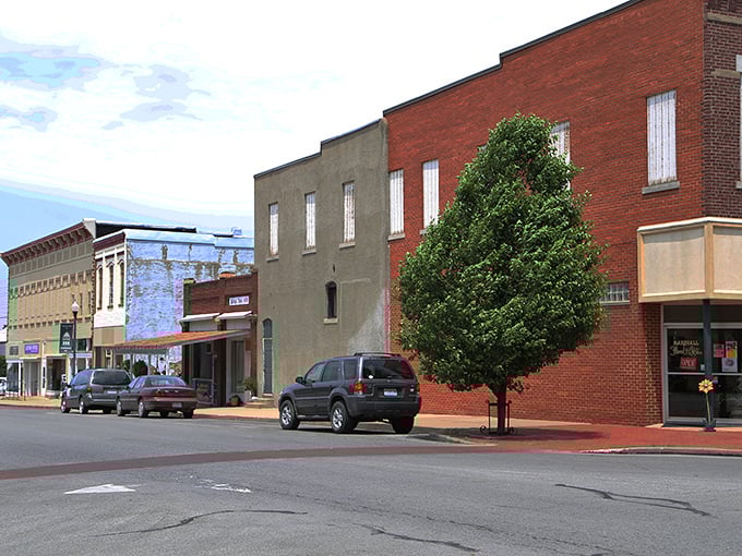 Marshall's main drag showcases Missouri's knack for preserving history while embracing the future with style.