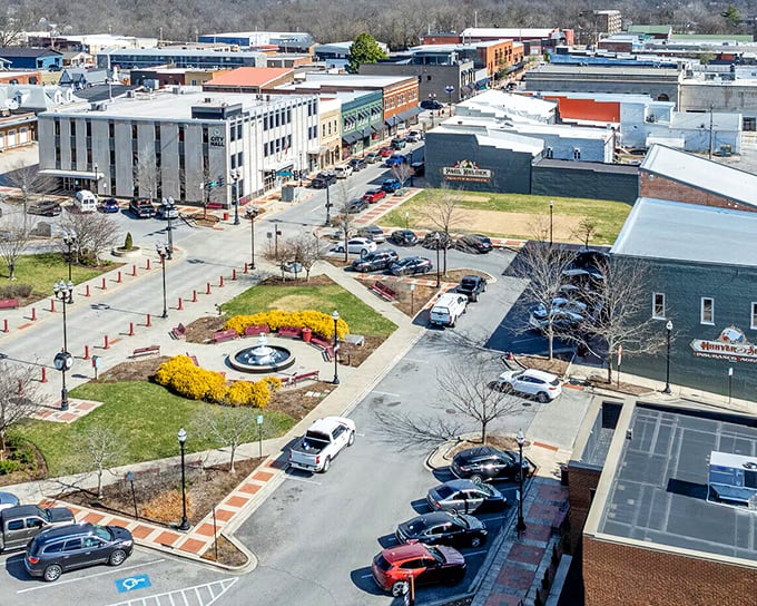 McMinnville's downtown shows off its small-town charm with tree-lined streets and brick buildings that welcome you home.